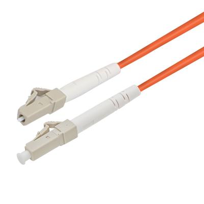 China Milímetro de cable de fribra óptica con varios modos de funcionamiento a una cara OM1 LC UPC a LC UPC en venta