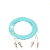China LC UPC Multimode Fiber Optic Patch Cord Cable Om3 2mm 3mm for sale