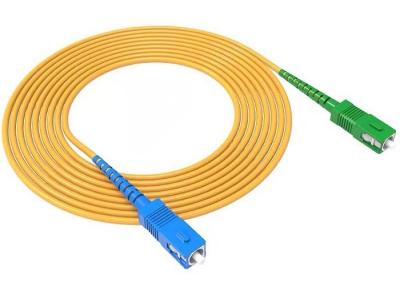 Cina Fibra semplice a fibra ottica Jumper Cables dei cavi di toppa di FTTH LSZH 3mm in vendita