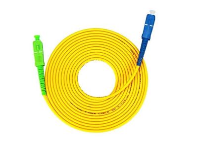 Cina Fibra semplice a fibra ottica Jumper Cables dei cavi di toppa di FTTH LSZH 3mm in vendita