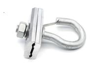 China Cabling Management FTTH Accessories Galvanized Steel Draw Hook for sale
