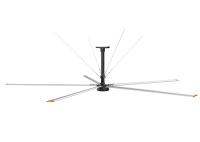 China 24FT Overhead HVLS Industrial Fans With 2MM Thickness Blade Energy Saving for sale