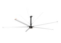 China Permanent Magnet HVLS Ceiling Fans For Energy & Mining Remote Or Wall Controller for sale