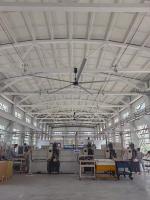 China Zero Brush High Torque Density PMSM HVLS Fan With Precise Speed Control for sale