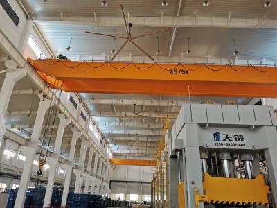 China Air Cooling 24 Foot Hvls Fan Gearbox Hvls Warehouse Fan Good Ventilation for sale