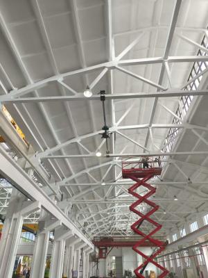 China 55RPM Heavy Industrial HVLS Ceiling Fans Durable And Reliable Airflow Solutions for sale