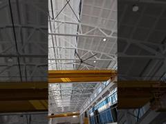 2.5M To 7.3M Ceiling Mounted PMSM Fans For Industrial / Commercial Ventilation