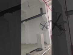 IP55 Grande ventilador industrial montado na parede Ventilador de parede personalizável