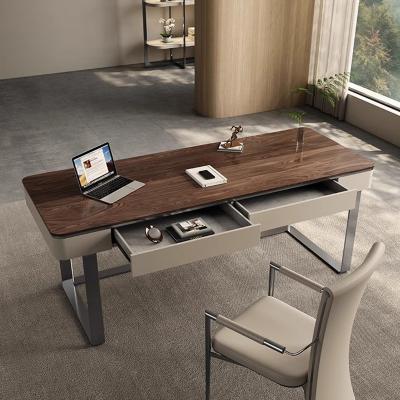 China Study Room Solid Wood Writing Desk Office Wood Writing Desk With Drawers for sale