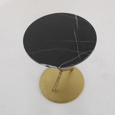 Cina Soggiorno Tavolo rotondo in acciaio inossidabile con tavolino in bronzo antico in vendita