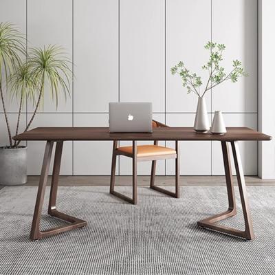 China Oak Solid Wood Office Furniture Solid Wooden Desks For Home Office for sale