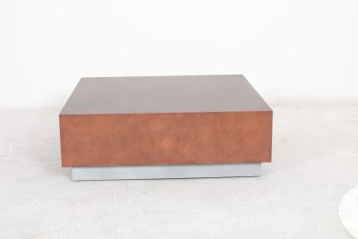 Cina Tavolo da pranzo dell'hotel Wood Top / Tavolo per la pentola con base in oro spazzolato in vendita