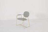 China Customizable Ceramic Top Dining Table with Stainless Steel Base for Hotel Use for sale