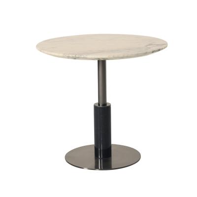 Chine Salle de séjour Table de côté en acier inoxydable doré à vendre