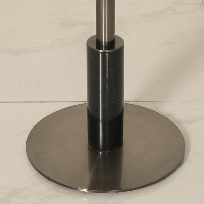 Cina Soggiorno Matt Gold Stainless Steel Side Table Top personalizzato in vendita