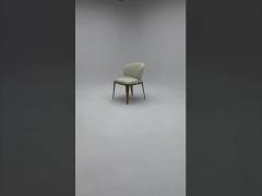 Chaises de banquet commerciales Beige Off Blanc Chaises de salle à manger Parsons rembourrées