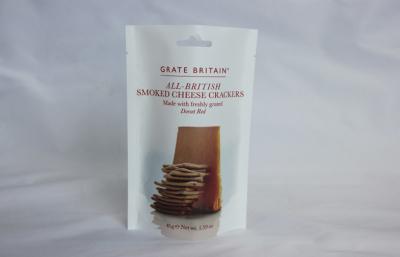 China OPP / PET / PE Gravure Printing Stand Up Pouches With Euro Hole for sale