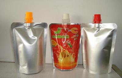 China Clear Customized Spout Pouches Moisture Proof Stand Up For Juice for sale