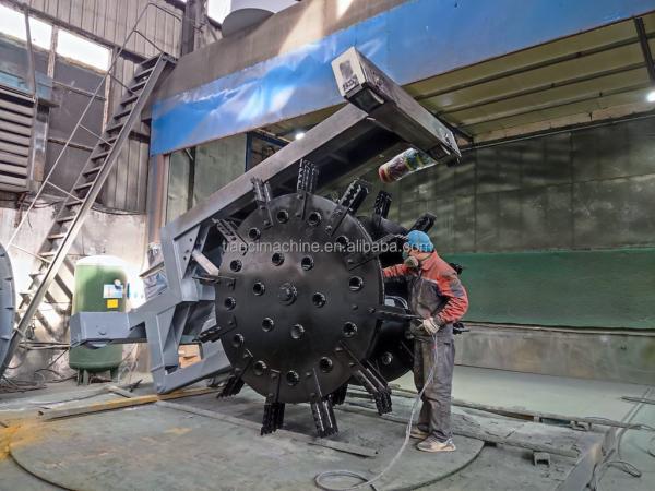 Quality Wheel Type Compost Turner Organic Fertilizer Fermentation Compost Machine With for sale