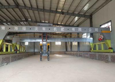 Cina 1200-3000 mm Resto di soia / stalchi di mais compostaggio rotolo Turner Machine in vendita