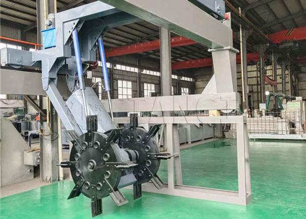 Quality 150-400m3/H Capacity Organic Waste Compost Turner Machine Wheel Type for sale
