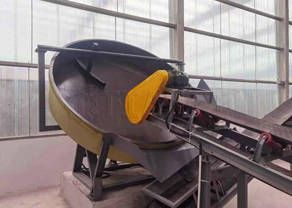 Quality Manure granulation production line Bentonite disc granulator production line for sale