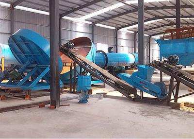 Quality Earthworm Composting Production Line Spherical Particle Granulation Equipment for sale