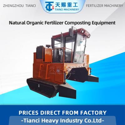 China Natural Organic Fertilizer Composting Solutions: Groove Type Compost Turner,  Windrow Turner & Fermentation Tank_China for sale