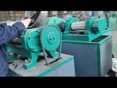 Granulateur d'engrais au chlorure de potassium Machine d'extrusion à rouleaux de poudre chimique