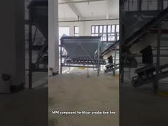 High Efficiency Roller Press Granulator Compound Fertilizer Production Line for NPK Chemical Powder Materials