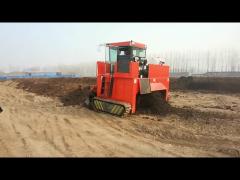 Crawler Type Organic Manure Fermentation Equipment Compost Turner
