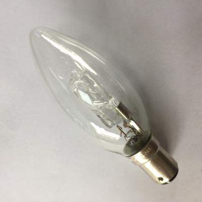 China Bulbo 230V 28w 2700K ES Edison Bulb do filamento do halogênio de B15D 18W à venda