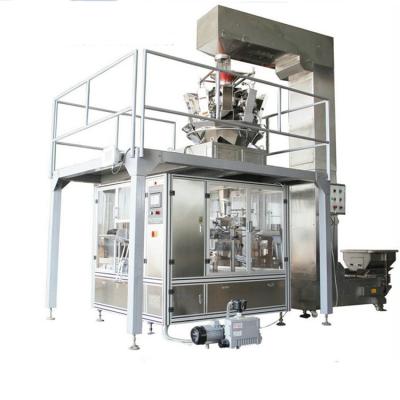 China Sanitary standard chocolate premade pouch filling sealing machine for sale