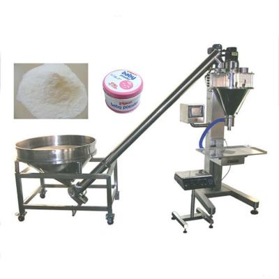 China Powder filler screw feeder machine spice packaging machine price for sale