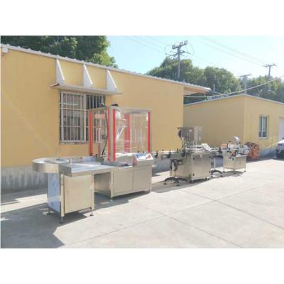 China Milk spices powder filling packing machine can packing machine for sale