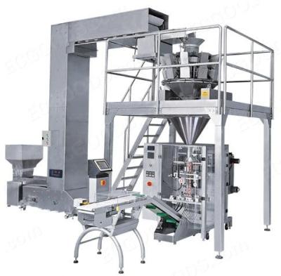 China Beans/Biscuit/Snack/Photato chips VFFS packaging machine for sale