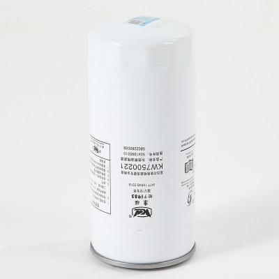 China KW7500221 Standard Semi Truck Fuel Filter Cartridge met oliefunctie voor efficiëntie Te koop