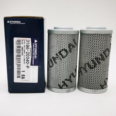 China Nuevo producto 2025 Excavadora filtro hidráulico con eficiencia de filtración del 99% y temperatura de funcionamiento de -40°C a 100°C en venta