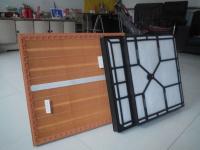 China 4140 Pump Truck Square Air Filter Element A0040941104 99% Efficiency ROHS for sale