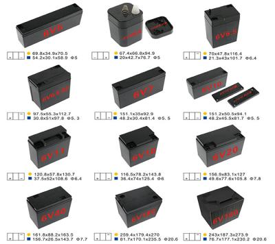 China Injection Mold for VRLA Battery Box Container 12V 100Ah Custom for sale