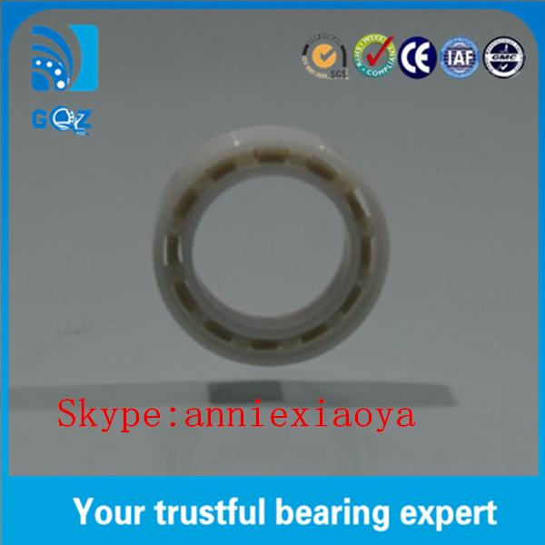 Si3N4 ZrO2 Hybrid Full Ceramic Ball Bearings , Single Row Ball Bearing 6014 2RS
