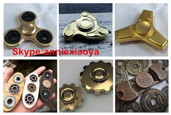 Tri-Spinner Fidgets Toys Zinc Alloy Hand Spinners Bearings 608 2017 New Design Office Toy Cheapest Price Zinc Alloy Hand