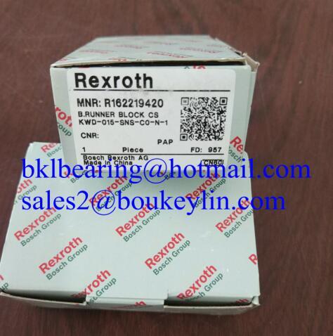 Best quality rexroth linear bearing R162219420 bearing linear guide