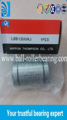 China Metric Standard Open Linear  Ball Bearing With Multi Column Rows LBB12UUAJ for sale