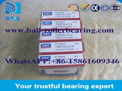 중국 일 줄 각성 접촉 구슬 굴착기 7207AC C3 / V1 V2 V3 진동 수준 판매용