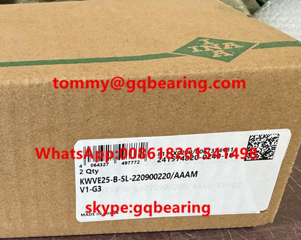  KWVE25-B-S-V1-G3 circulating ball bearing bracket Linear guideway carriages 23*48*83mm machine linear guide slid