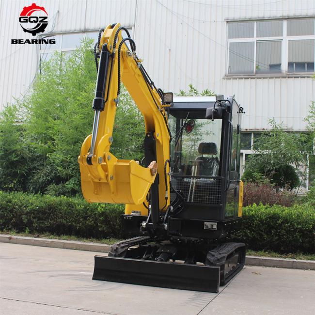 Chinese R350 Mini Excavator Small Digger Kubota Engine Excavator Micro Digging Machine Mini Digger With Cabin