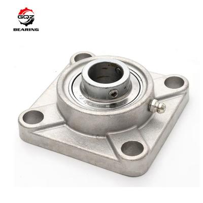 China SSUCF211-32 Full Stainless Steel Four-bolt Flanged Housing Units UCF211-32 Pillow Block Ball Bearing for sale