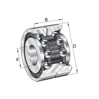 China ZZKLN1034-2RS-PE Axial hoekige contact kogellagers ZKLN1034 Toegenomen toleranties Te koop