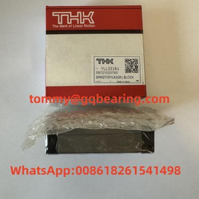 China Genuine THK SHW27CR1UU Runner Block ; SHW27CR / SHW-27CR / SHW27 / SHW27CRUU Slide Block for sale